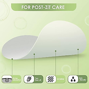 AUSLKA Blemishes Patches - 44 Strips, Hydrocolloid Dots - Large Blemishes Patch - Blemishes Stickers - Zit Breakouts - Suitable for Larger Area Outbreaks