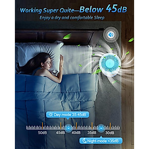 LONONEN Dehumidifiers - 5000 Cubic Feet Upgraded Large Dehumidifiers for Home Basements with Drain Hose, 61 oz Quiet Portable Dehumidifier Small for Room Bathroom Bedroom Closet RV Up to 450 Sq ft