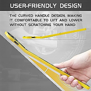 TONDA Jack Ratchet Wrench, Auto Labor-Saving Car Jack Wrench for Scissor Jack, 360 Degree Swivel Lug Wrench for Tire Jack, Forward and Reversal Knob Design