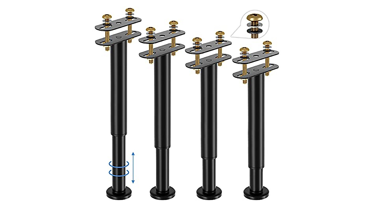 Adjustable Bed Support Legs - Strong, Durable & Easy to Install