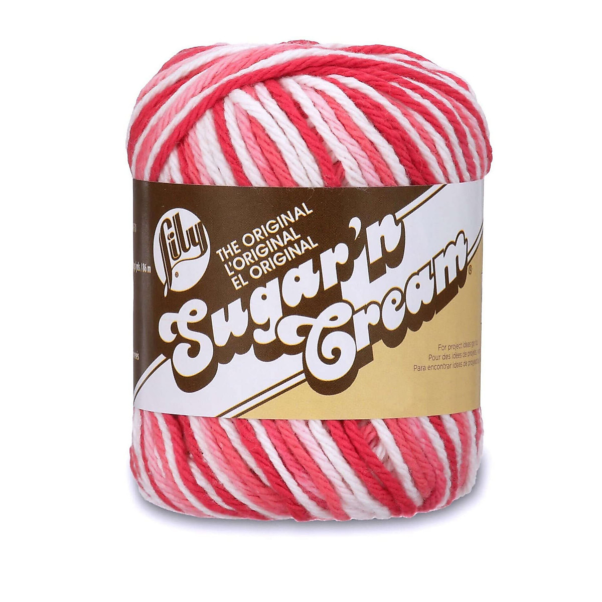 Lily Sugar 'n Cream Yarn - 100% Cotton - Assortment (Red Barn)