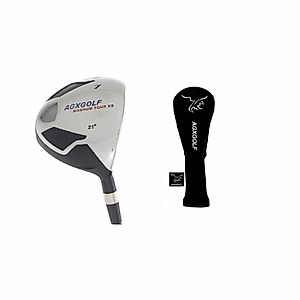 AGXGOLF Ladies Petite Length 21 Degree Magnum #7 Utility Fairway Wood wLady Flex Graphite Shaft+: + Head Cover, USA