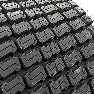 SUNROAD Set of 2 Turf Tires Lawn & Garden Mower Tractor Cart Tires Tire 23x10.50-12 4Ply