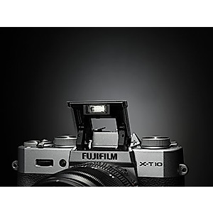 Fujifilm X-T10 Silver Mirrorless Digital Camera Kit with XC16-50mm F3.5-5.6 OIS II Lens