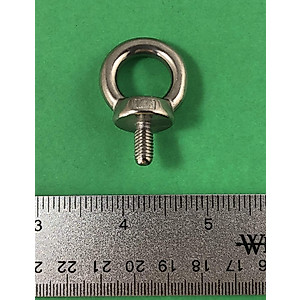 US STAINLESS Stainless Steel 316 Lifting Eye Bolt 6mm M6 Marine Grade Heavy Duty Pitch of 1