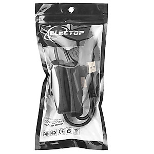 ELECTOP 2 Pack Male to Female USB Cable with On/Off Switch, USB Extension Inline Rocker Switch for Driving Recorder, LED Desk Lamp, USB Fan, LED Strips