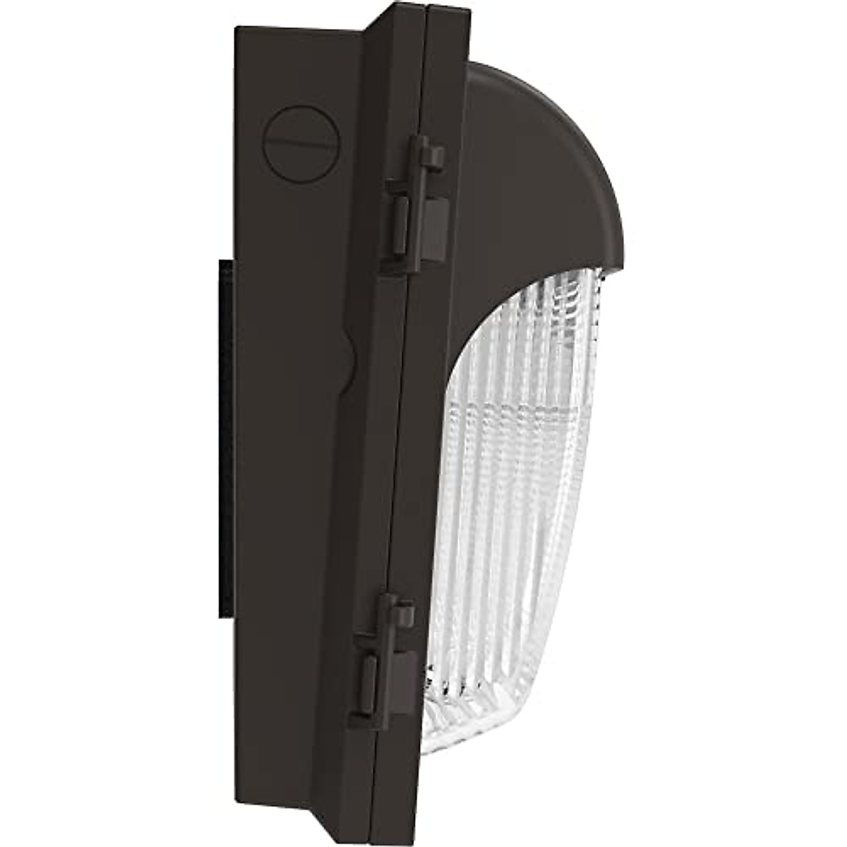 Lithonia Lighting LL ALO 40K TXD Brnz Outdoor TWX2 LED Adjustable Light Output 4000K MVOLT Glass Wall Pack in Textured Bronze