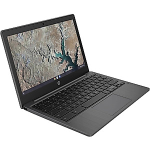HP Chromebook 11 Laptop, MediaTek MT8183, 4 GB RAM, 64 GB eMMC, 11.6" HD Anti-Glare Display, Chrome OS, Long Battery Life, USB-C Port, Custom-Tuned Speakers, Lightweight (11a-na0070nr, 2022, Ash Gray)