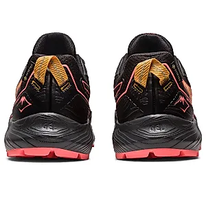 ASICS Women's Gel-Sonoma 7 GTX Running Shoes, 10, Black/Sandstorm