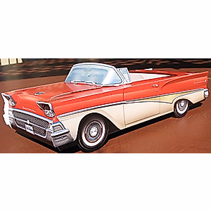 6 Assorted Classic Cardboard Cars Party Food Boxes