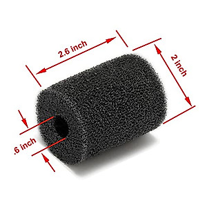 ATIE High Density Pool Cleaner Sweep Hose Scrubber 9-100-3105 Replacement Fits For Zodiac Polaris 180 280 360 380, 3900 Pool Cleaner Sweep Hose Scrubber 9-100-3105, R0522400 (12 Pack)