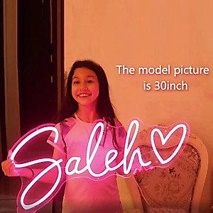 IbayNawi Custom Neon Signs, Neon Sign Customizable for Wall Decor, Personalized Neon Sign for Wedding Birthday Party Gift