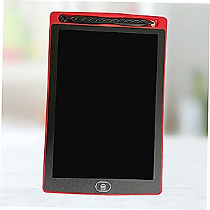 MAGICLULU LCD Drawing Tablet for Kids Drawing Tablet for Writing Tablets for LCD Writing Board LCD Drawing Tablet Digital Notebook Drawing Board Small Blackboard Liquid Crystal Red