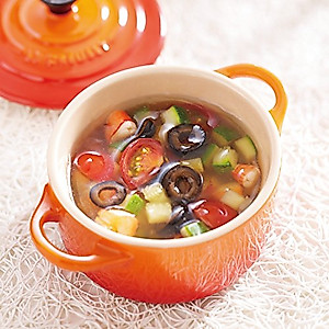 LE CREUSET Mini Round Cocotte Flame, 1 EA