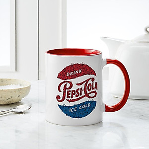 CafePress Pepsi Logo Doodle Ceramic Coffee Mug, Tea Cup 11 oz