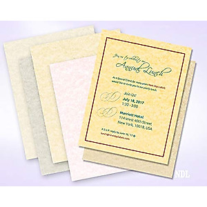 NextParch 8-1/2" x 11" (Letter Size) 65 lb. Parchment Cover Card Stock (Natural)