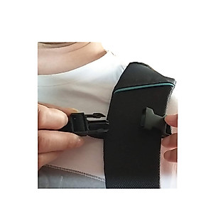 HDHYK Backpack Chest Strap- Nylon - Adjustable Universal (Brown)