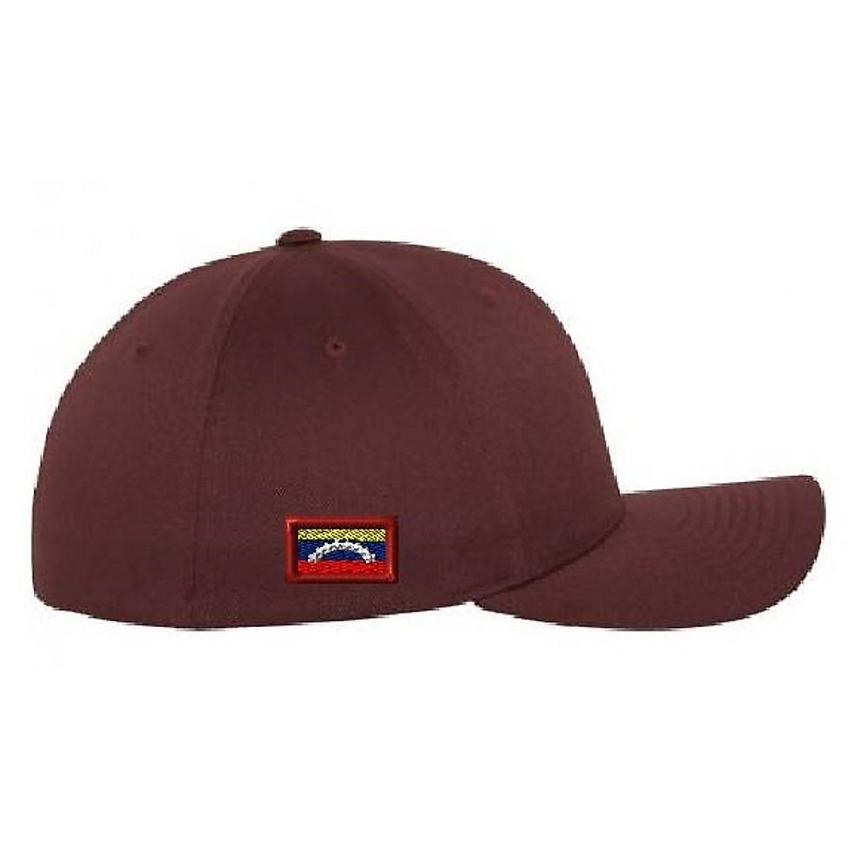 Aeiniwer New Venezuela Vinotinto Flag Customized Personalizada Baseball Cap Hat Gorra (L/XL) Maroon