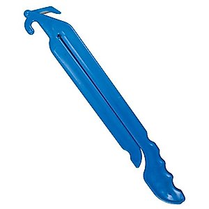 San Jamar BB100 Bag Boa Bag Cutter, Polypropylene, Blue