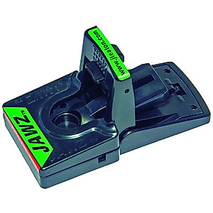 JT Eaton 409 Jawz Plastic Mouse Trap for Solid or Liquid Bait, 2-Pack