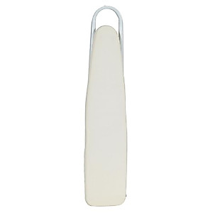 Household Essentials Basic Sleeve Mini Ironing Board | Natural Cover and White Finish | 4.5" x 20" Ironing Surface