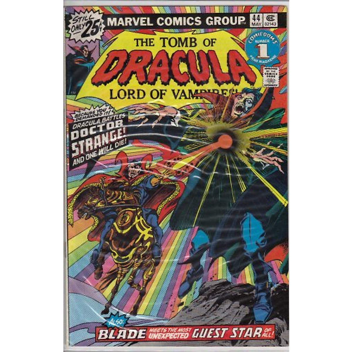 Tomb of dracula #44 with Blade