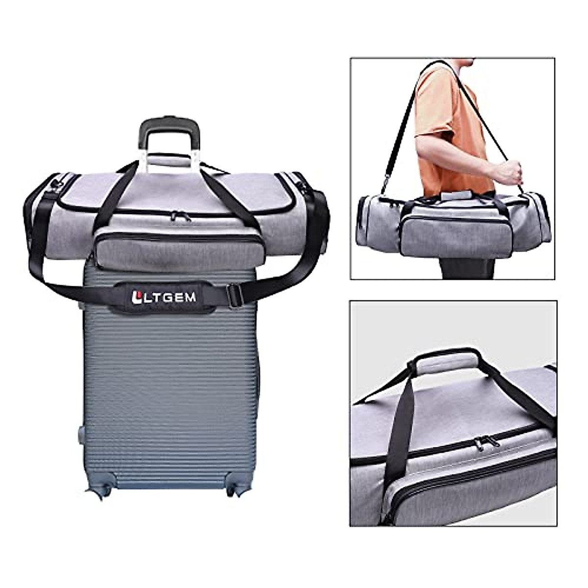 L LTGEM Carrying Case for Cricut Maker, Cricut Maker 3, Cricut Explore Air 2, Cricut Explore 3, Cricut Mint Explore Air Cutting Machine
