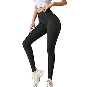 Slimming Leggings, Tj Maxx Leggings for Women Butt Lift Leggings with Pockets Women's Bow Tight Yoga Pants Printed High Waist Abdominal Buttock Elastic Sports Leggings Lifting (XXL, Black-1)