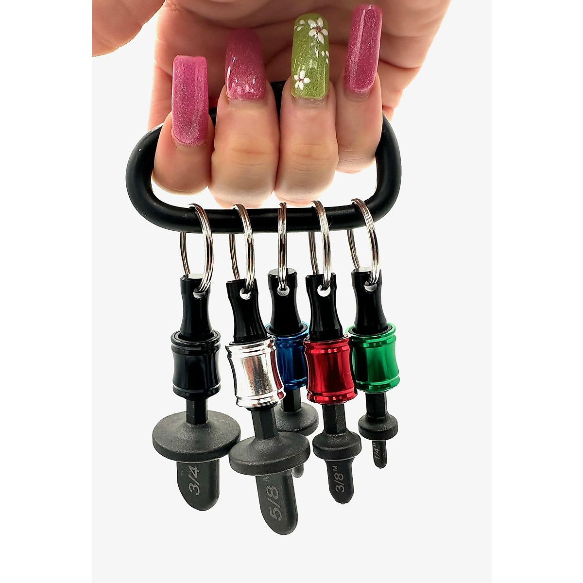 RyMarCool Flaring Bit Set with Quick-Release Holders. Bit Sizes 1/4" 3/8' 1/2" 5/8" and 3/4". These Flaring bits are Used by HVAC and Automotive Professionals.