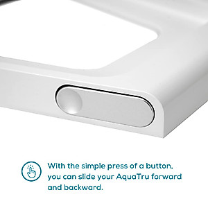 AquaTru Countertop Sliding Tray for AquaTru Classic and Connect Water Purifiers - Saves Space by Sliding Under Cupboards