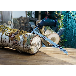 Bosch DIY Säbelsägeblatt Top for Wood zum Sägen in Holz (2 Stück, S 1542 K)