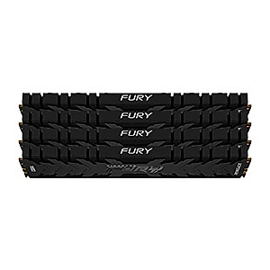 Kingston Fury Desktop PC Memory DDR4 2666MT/s 16GB x 4 Kingston Fury Renegade CL13 KF426C13RB1K4/64