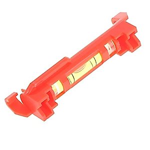 LudoPam Line Level for Building Trades, Engineering, Surveying, Metalworking and other Equipment Measure, 6 Pack