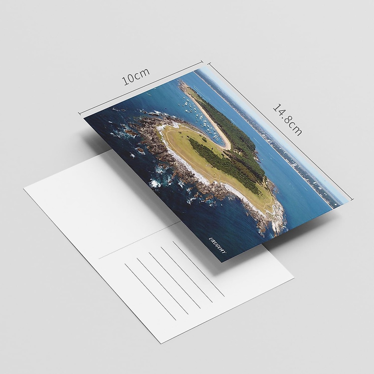 Dear Mapper Uruguay Natural Landscape Postcards Pack 20pc/Set Postcards From Around The World Greeting Cards for Business World Travel Postcard for Mailing Decor Gift