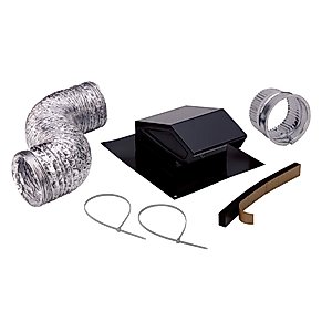 Broan-NuTone RVK1A Roof Vent Kit, Black