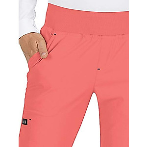 KOI Basics 732 Women's Laurie Scrub Pant (Coral, Large)