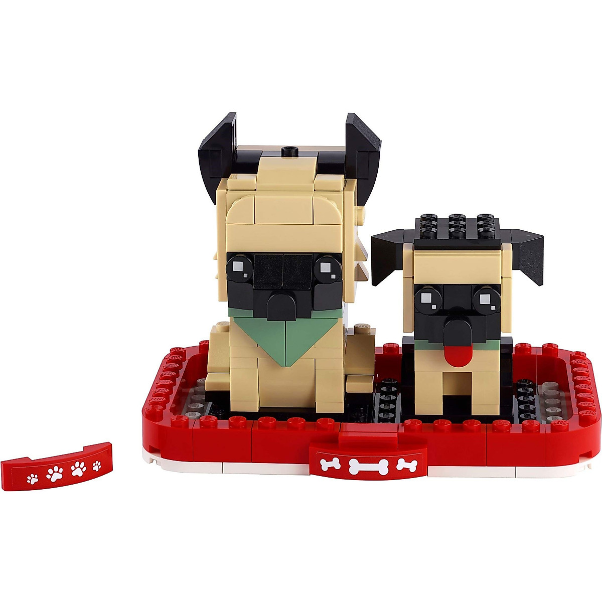 Lego BrickHeadz Pets Dogs, Cats, Fish, Birds or Hamsters (Choose Pet) (German Shepherd 40440)