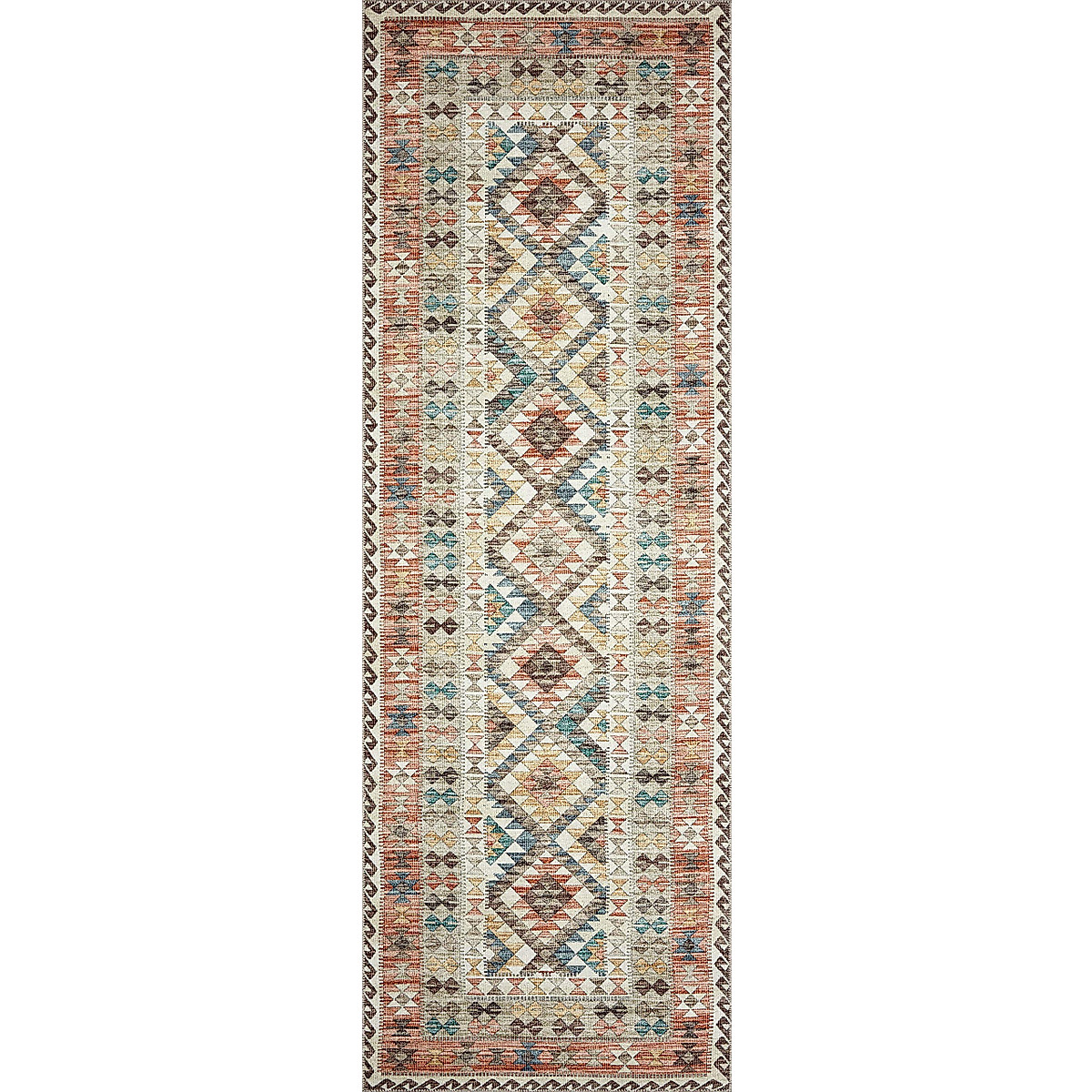 Loloi II Zion Ivory/Multi 7'-6" x 9'-6" Area Rug