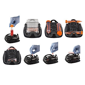 Multi-Purpose Vortex Mixer with Touch Function, 3000 RPM, 110/120V, Certified, U.S Plug, 5 Year Warranty Included