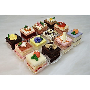 Webake Silicone Square Mold 3x3 Inch Mini Cake Pan for Individual Portion Baking Molds for Pastry, Ice Cube, Jelly, Soap, Candle, Pack of 4