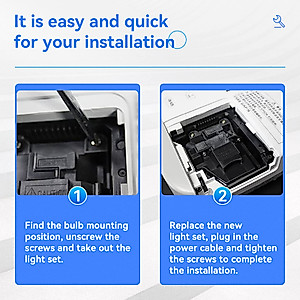ZMSTLAMP BL-FU245A for Optoma EH412ST EH412 W412 X412 HD39HDR GT1080HDR Projector Replacement Lamp Bulb