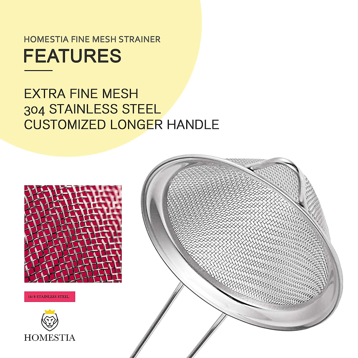 Double Strainer + Cocktail Hawthorne Strainer(Bundle)