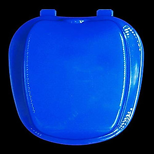 Denture Bath with strainer cleaner Case Cup Box Holder Storage Soak Container for Dentures, Clear Braces, Mouth Guard, Night Guard & Retainers,Traveling (White)