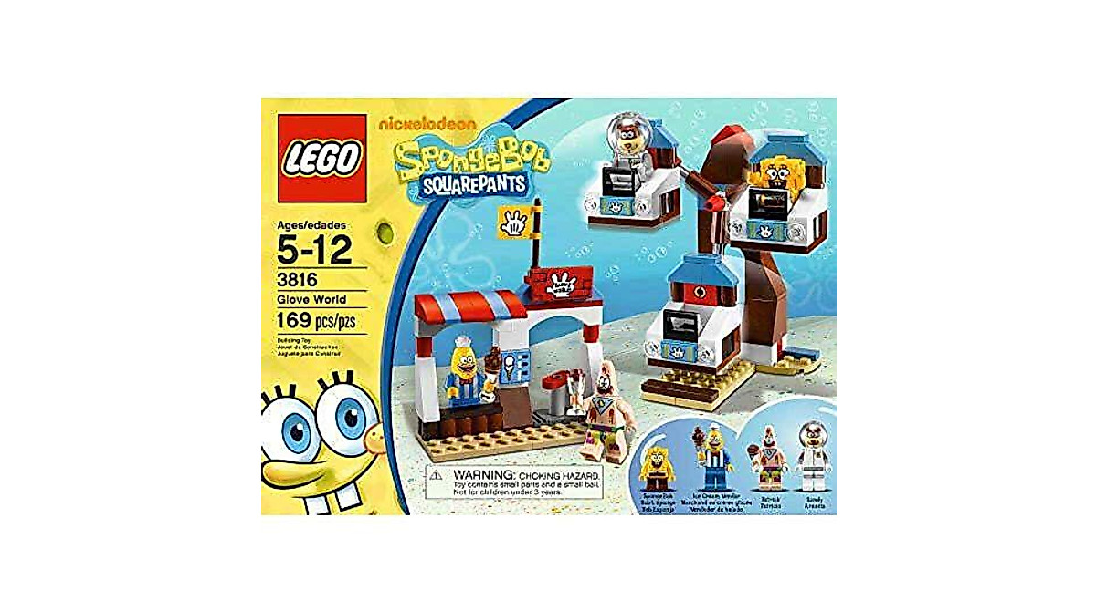 LEGO Spongebob Squarepants 3816: Glove World — 🛍️ The Retail Market