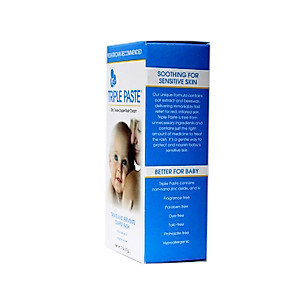 Triple Paste Medicated Ointment for Diaper Rash - Fragrance Free - 2 oz - 2 pk