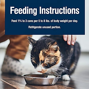 Blue Buffalo True Solutions Adult Wet Cat Food Multi-Pack, Perfect Skin & Coat, Made with Natural Ingredients, Whitefish, 3-oz. Cans (24 Count)