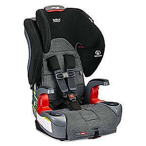 Britax Grow with You ClickTight Harness-2-Booster Car Seat, StayClean Grey - Stain, Moisture & Odor Resistant Fabric