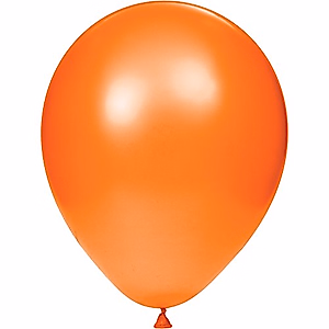 Creative Converting Latex Balloons, 12", Sunkissed Orange