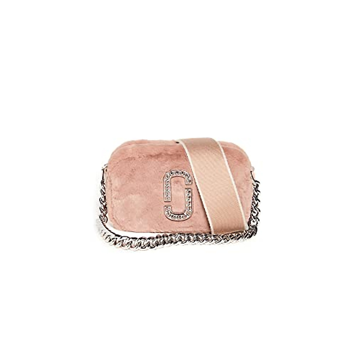 Marc Jacobs Women's The Plush Snapshot, Fluffy Rose, Pink, One Size