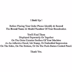 Hitachi Bread Machine Pan SEAL Gasket Part HB-B201 Maker Replacement Breadmaker